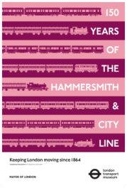 150 Years of Hammersmith and City Line Poster | London Transport Museum ...