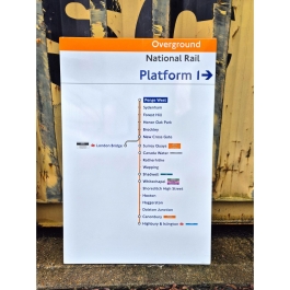 Overground National Rail Platform 2 - Penge West - Line Diagram (3502025)
