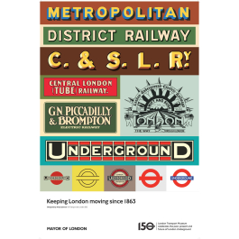 Keeping London Moving Since 1863 - Logos | London Transport Museum Shop