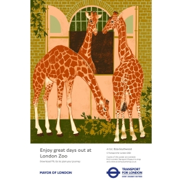 First Edition Poster Great Days Out at London Zoo