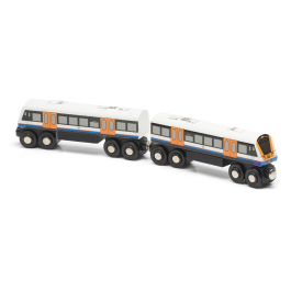 Wooden Overground Train Toy Set