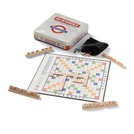 Scrabble London Transport Museum Tin Edition