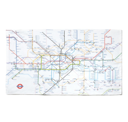London Tube Map Tea Towel